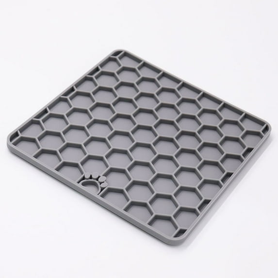 ACDANC Silicone Licking Pad for Dogs&Cats,Honeycomb Suction Cup Dog ...