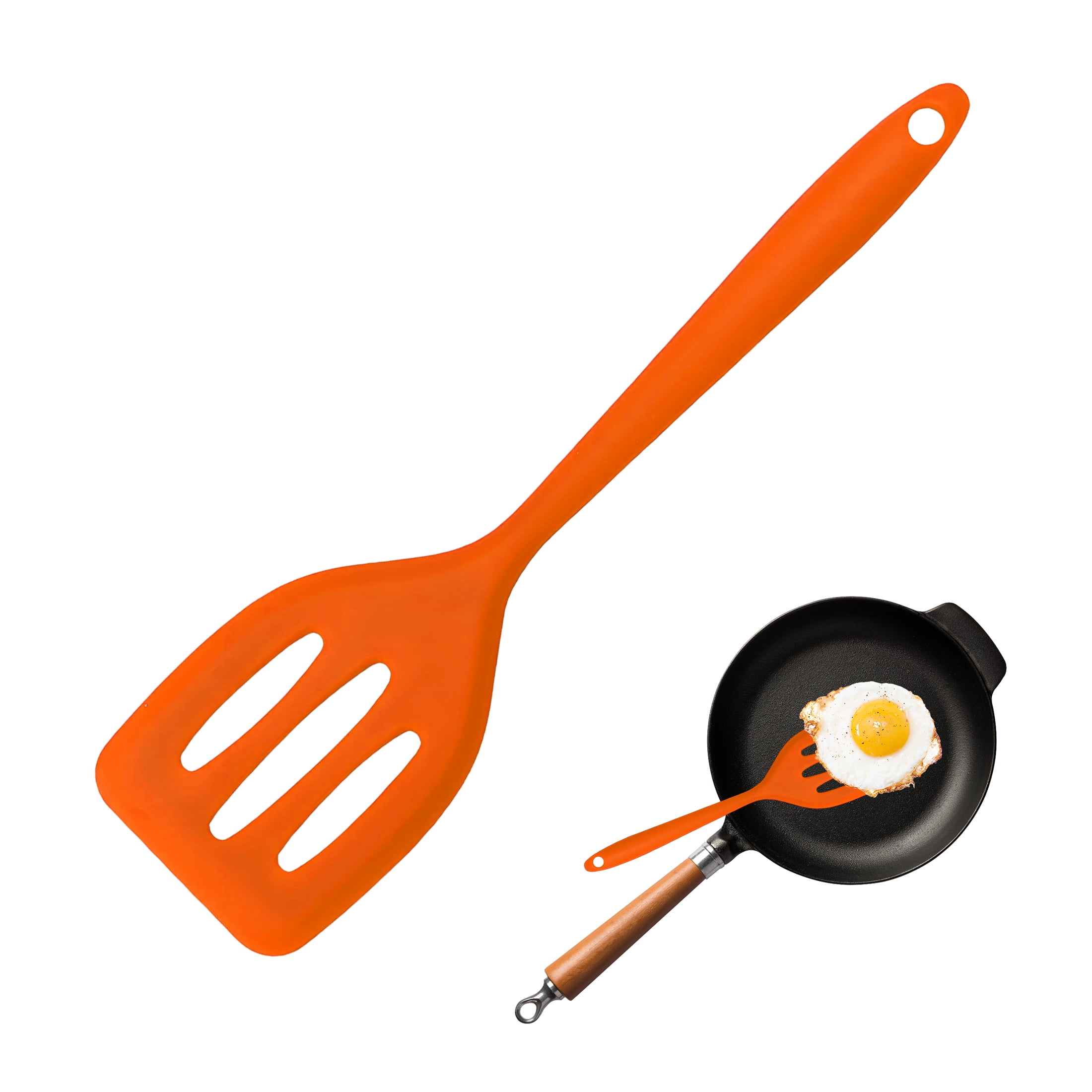 ACDANC Silicone Spatula,Quiet Cooking Silicone Silicone Spatula for ...