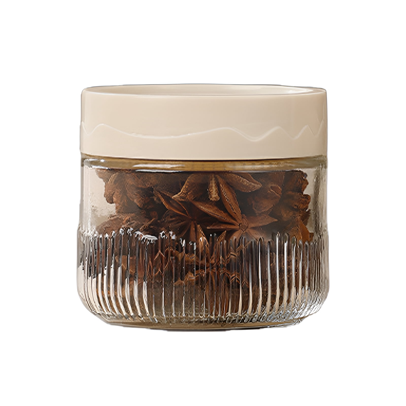 ACDANC Small Glass Containers with Lids,250Ml Snack Containers,Glass ...