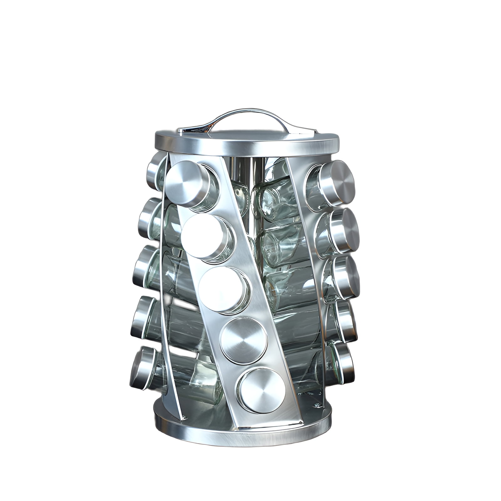 ACDANC Spice Rack,Glass Spice Jars,20 Heads Spice Set,Style4 - Walmart.com