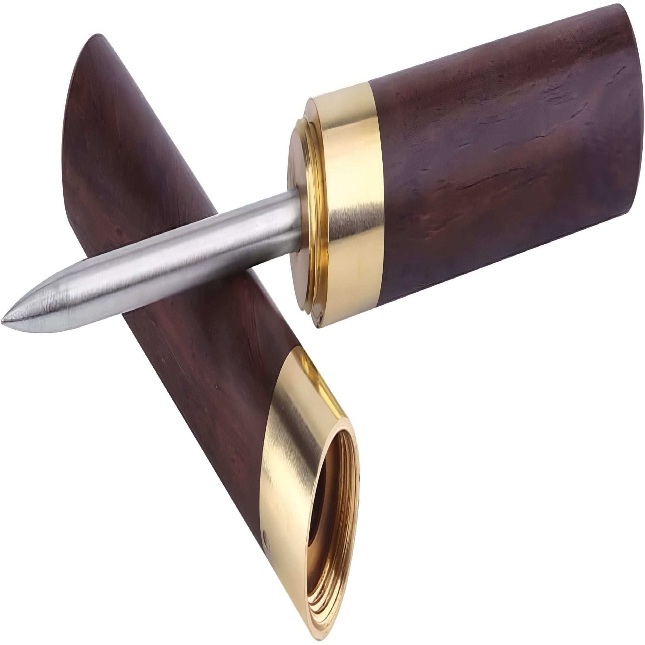 ACDANC Stainless Steel Ice Pick with Wooden Handle and Sheath Kitchen ...