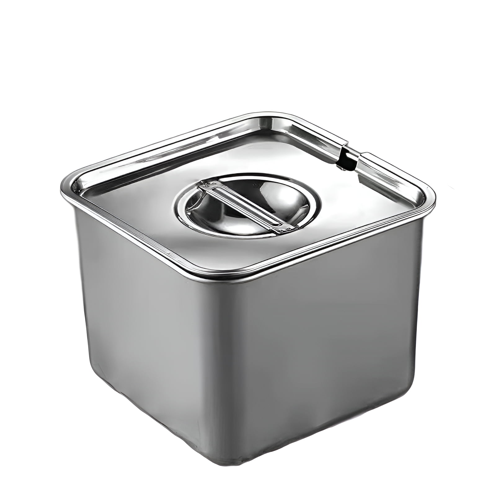 ACDANC Stainless Steel Seasoning Jar,Stainless Steel Square Stainless Steel Seasoning Box,Gap ...