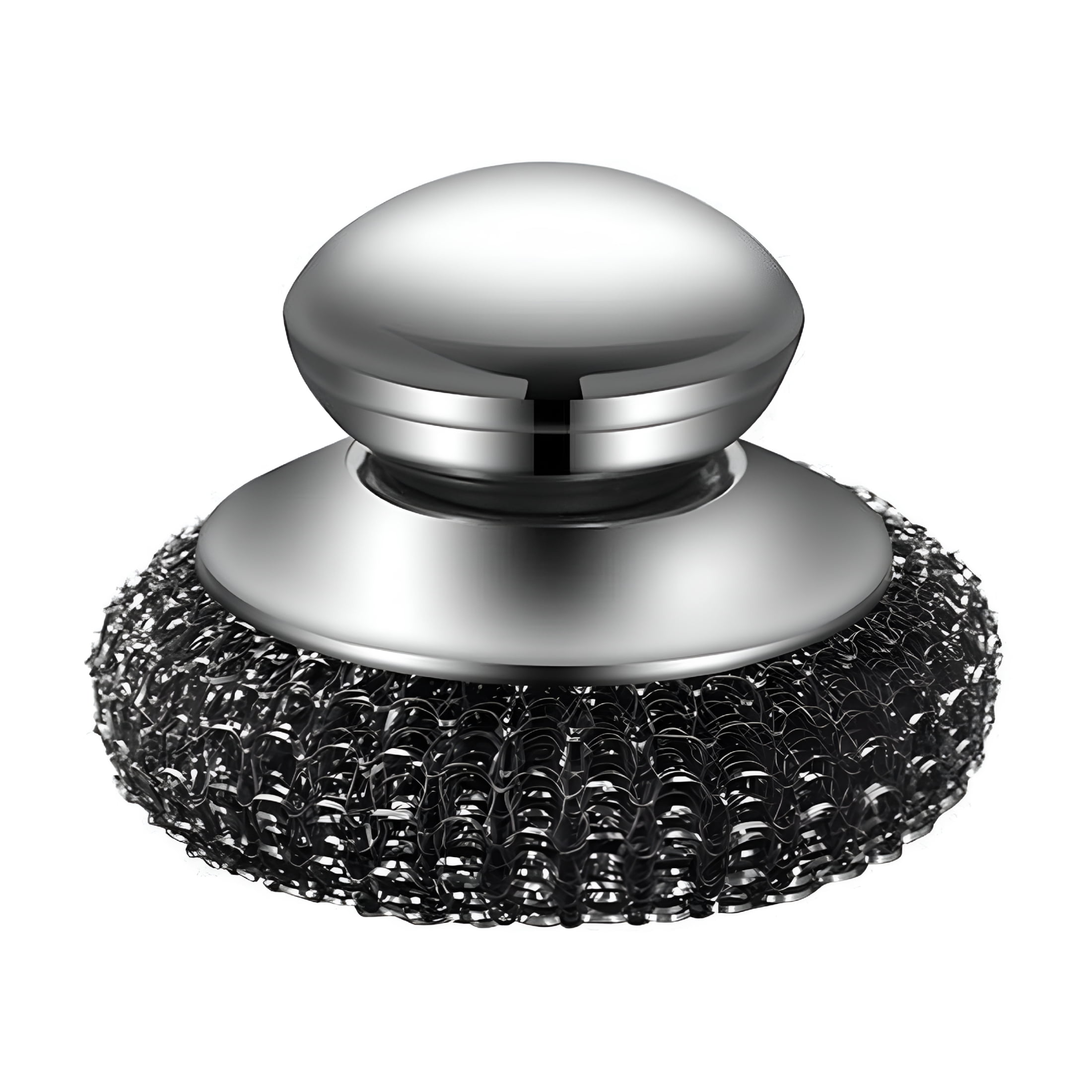 ACDANC Stainless Steel Wool Scrubber with Handle,Heavy Duty Scrubber ...