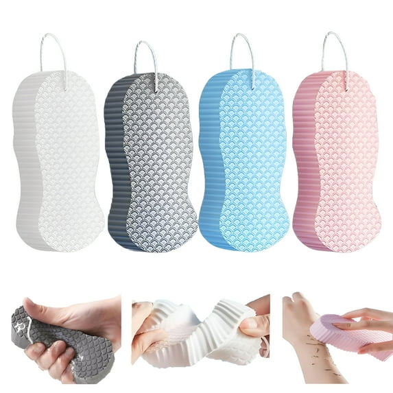ACDANC Super Soft Magic Exfoliating Bath Sponge 3D for Body Scrubber ...