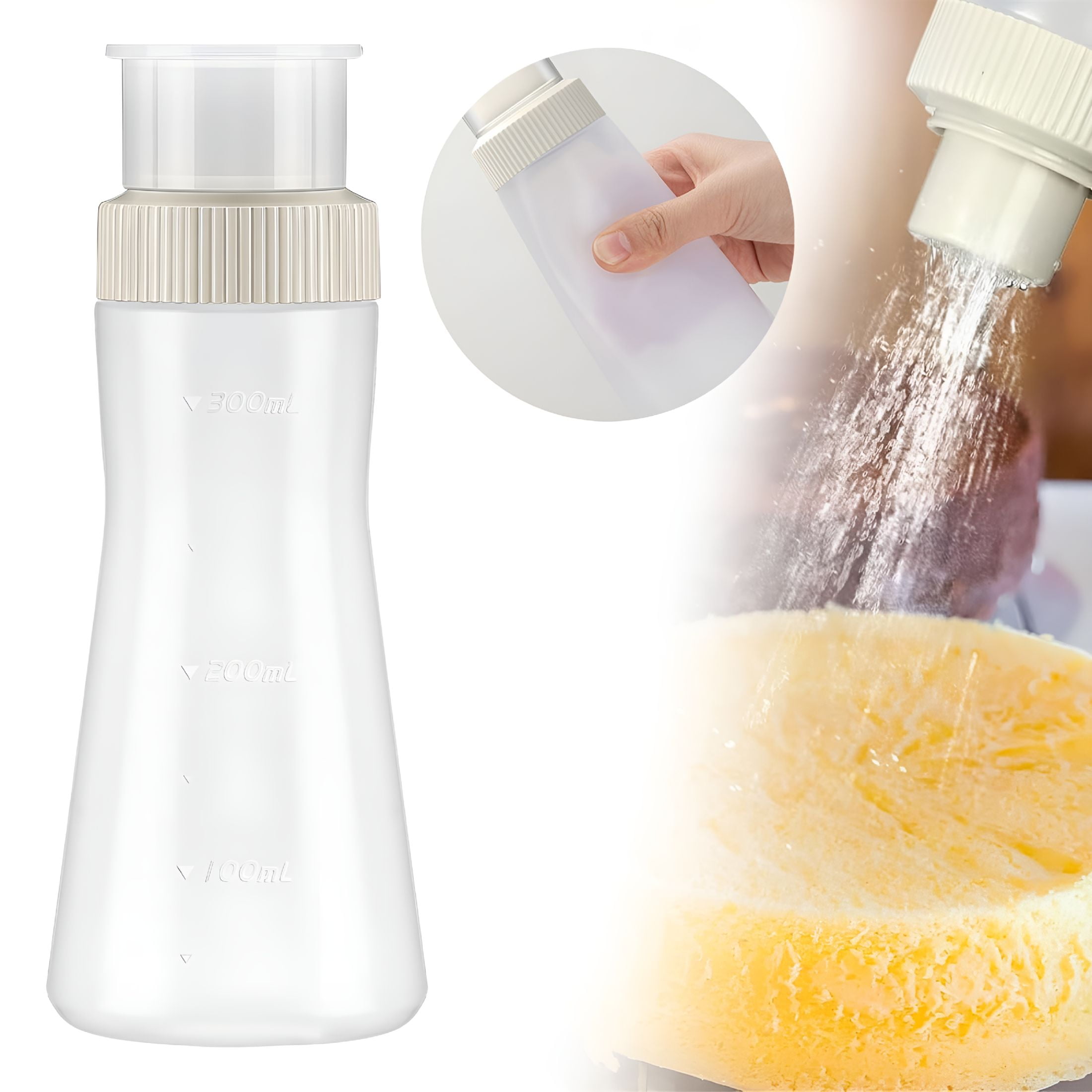 ACDANC Syrup Bottle,Simple Syrup Bottles with Sealing Lid,Cake Syrup ...