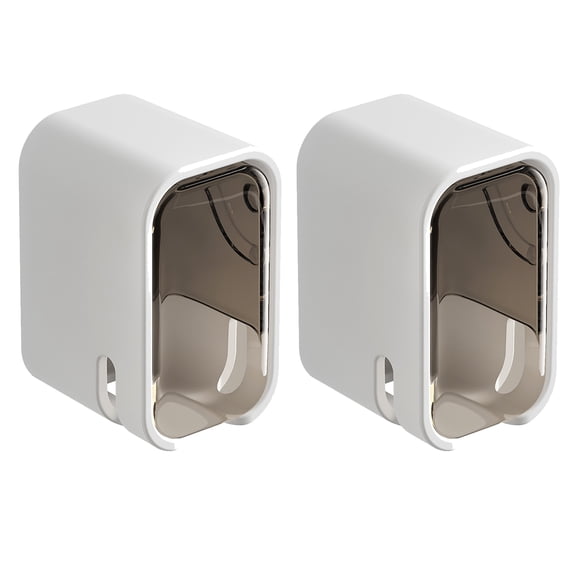 ACDANC Toothbrush Holders for Bathrooms【2 Slot Independent Compartment ...