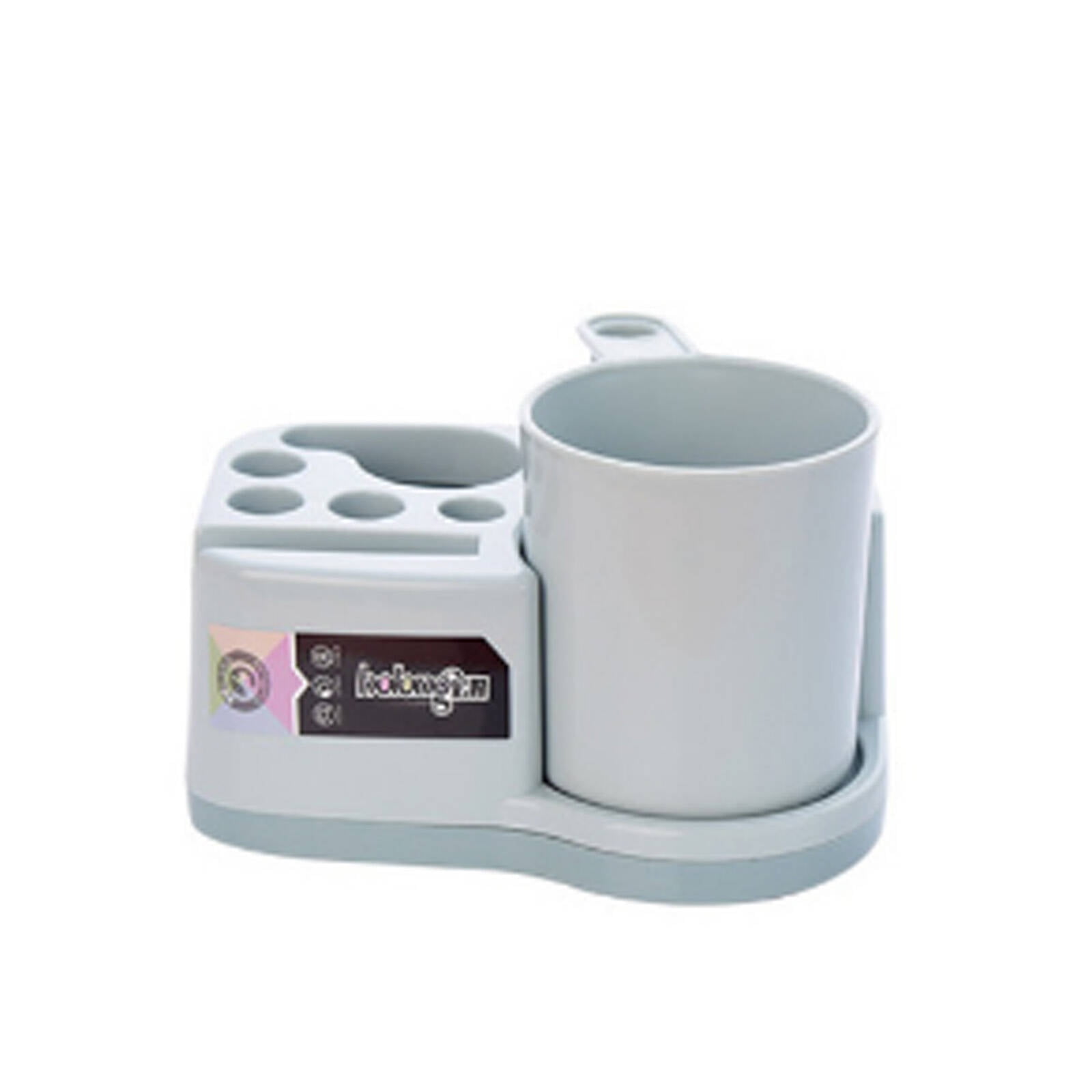 ACDANC Toothbrush Holders,Ergonomic Plastic Bathroom Toothbrush Holder ...