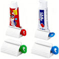 ACDANC Toothpaste Squeezer,Set of 4 Tube Roller Squeezer,Dispenser ...