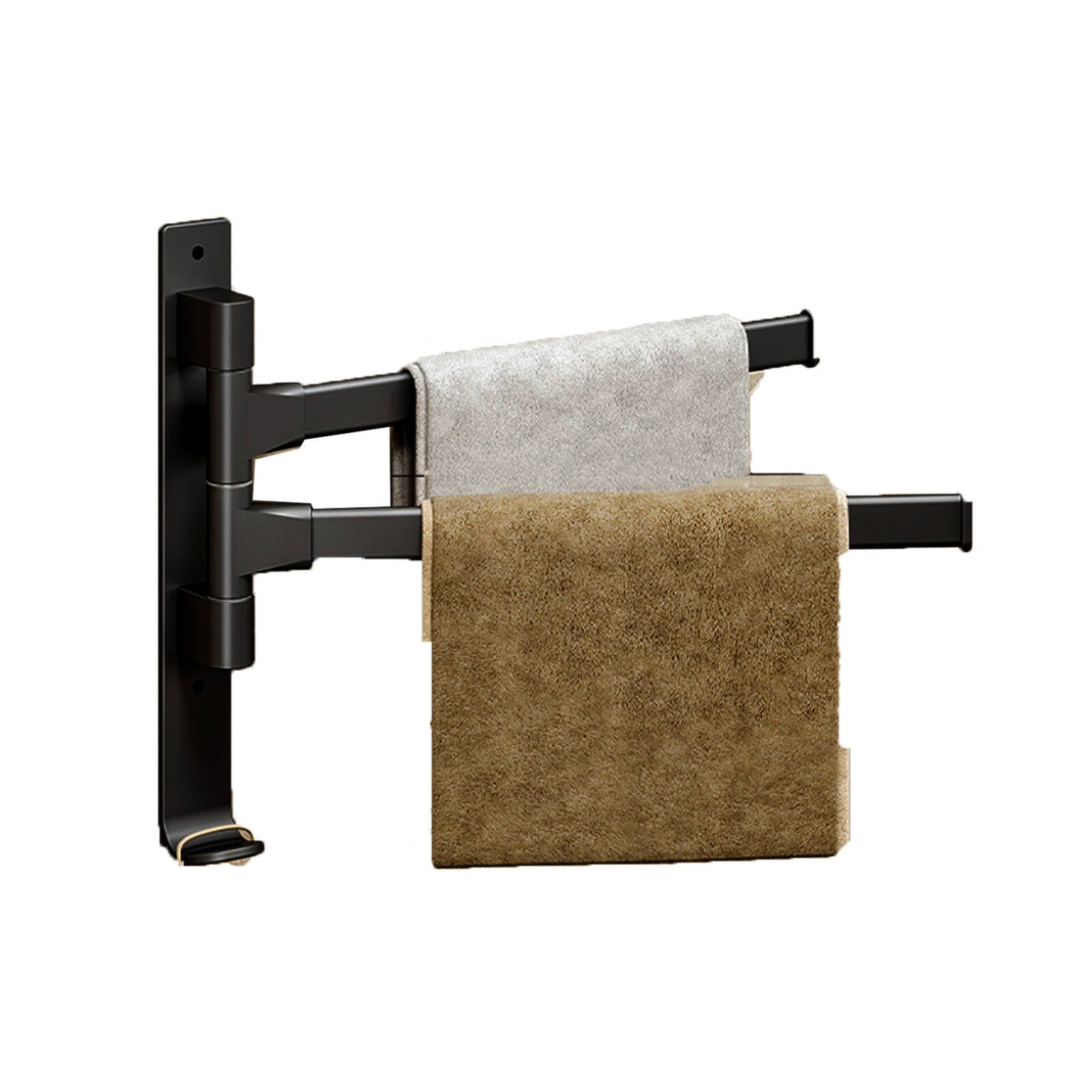 ACDANC Towel Bar,Chic Elegant Touch Bathroom Wall Shelf,Functional ...