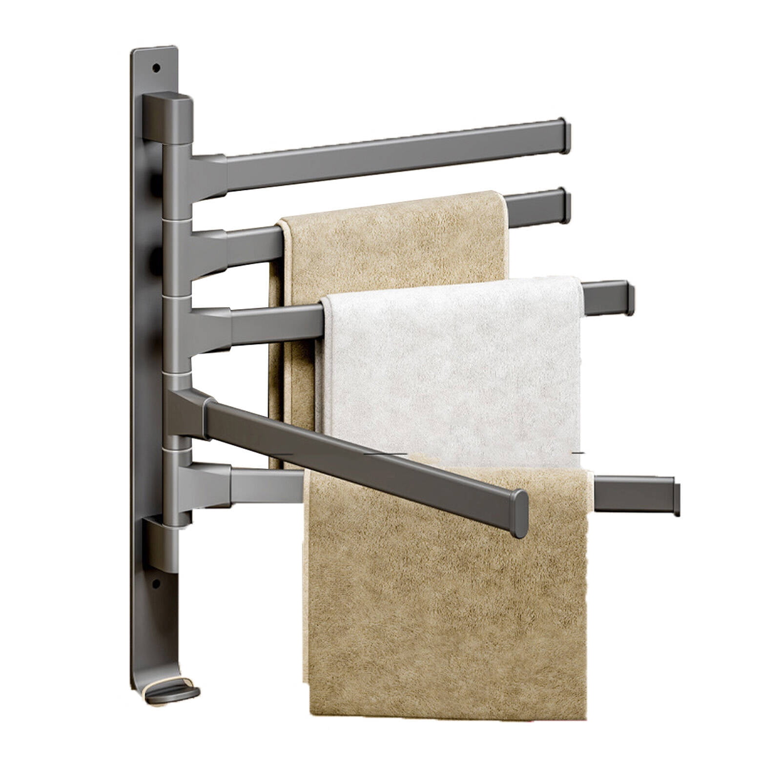 ACDANC Towel Bar,Sleek Organized Look Bathroom Wall Shelf,Charming ...