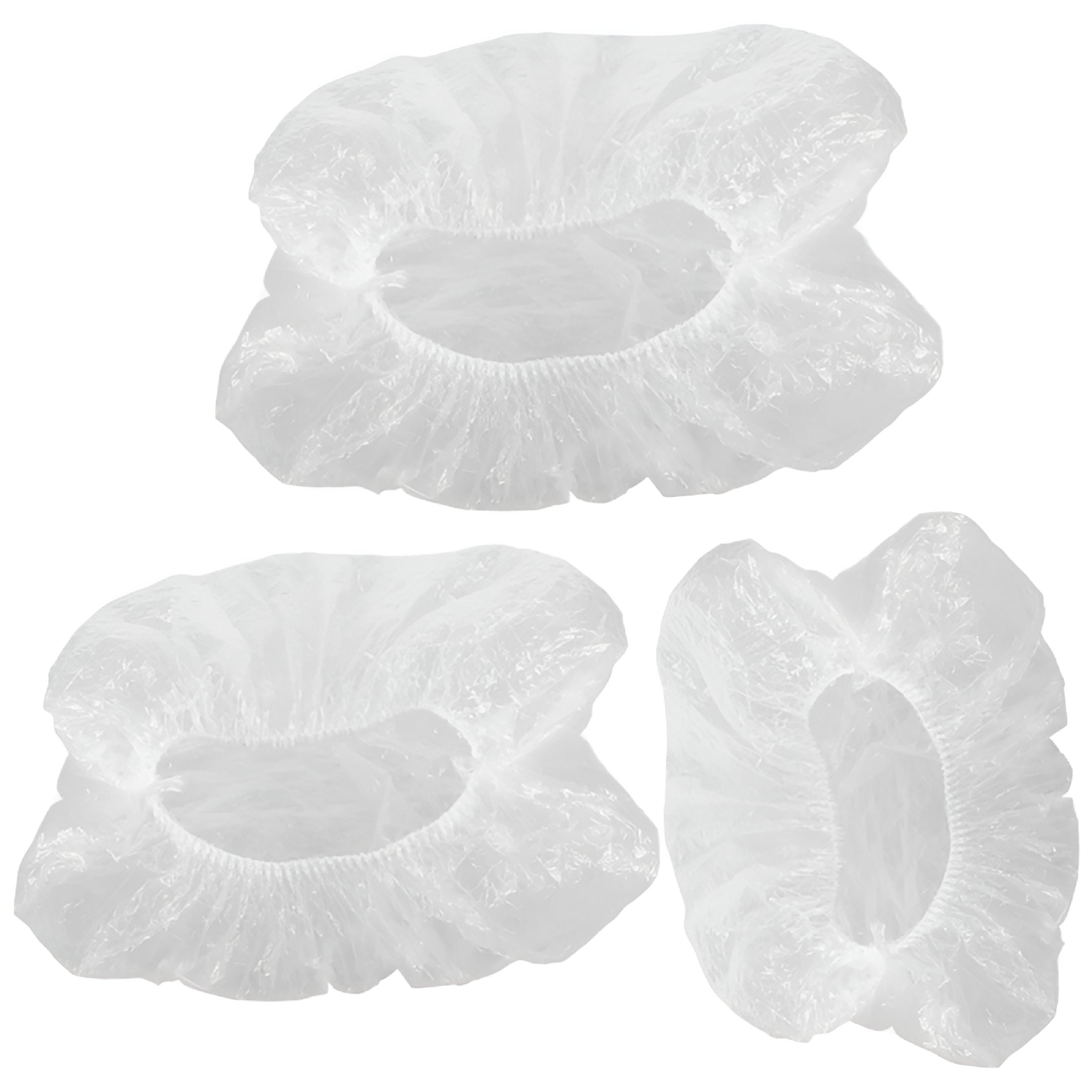 ACDANC Transparent Plastic Bowl Covers with Elastic Edging for Bread ...