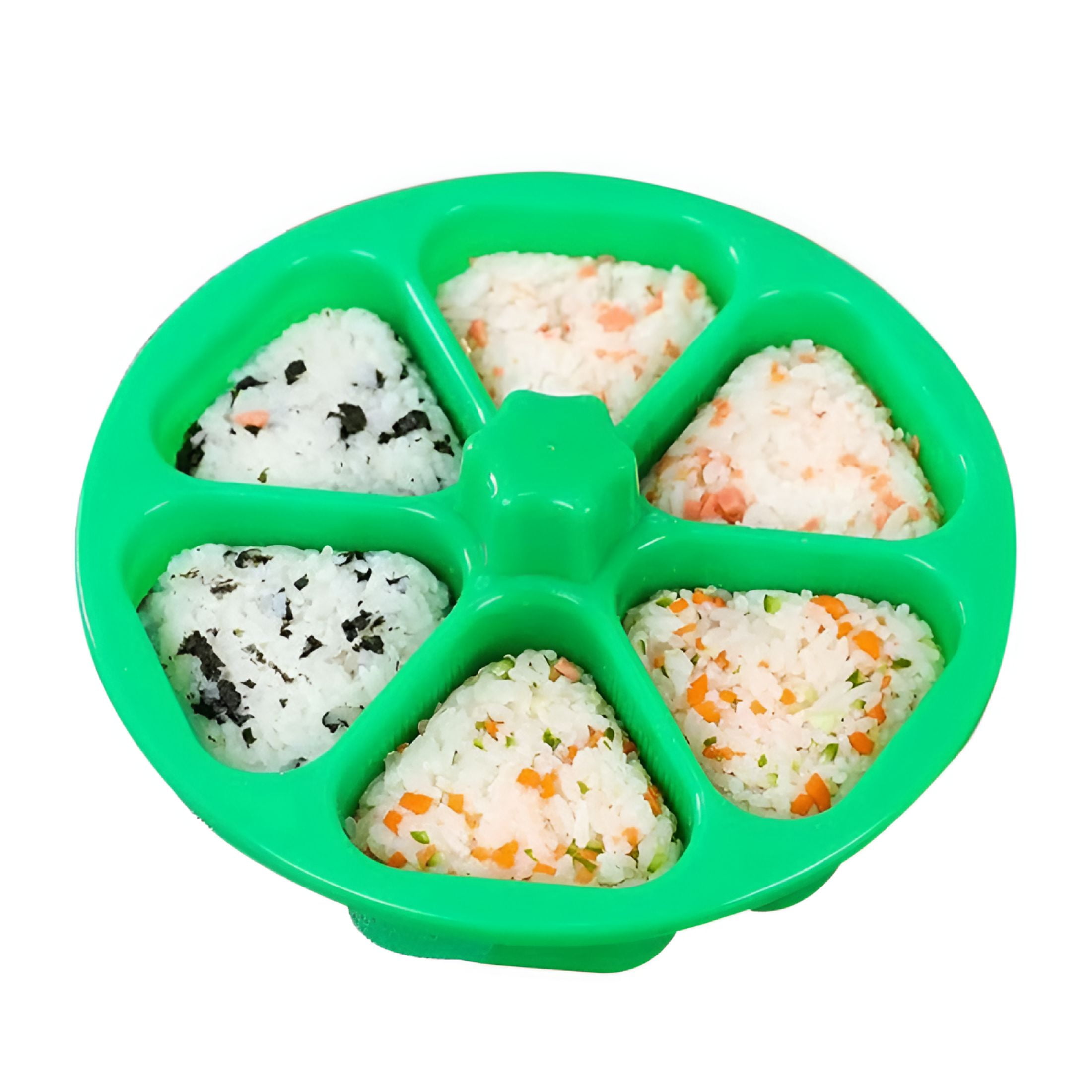 ACDANC Triangle Rice Ball Japanese-style Sushi Six-in-one Mold ...