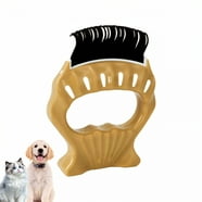 Ruff 'n Ruffus Double Sided Pet Rake Brush | Reduces Shedding + Free ...