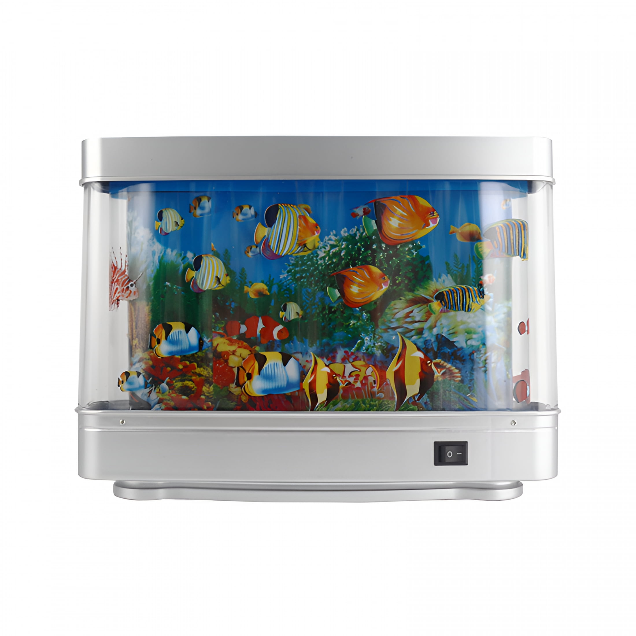 ACDANC Upgrade Fish Lamp Decor Fake Fish Tank Mini Aquarium Artificial ...
