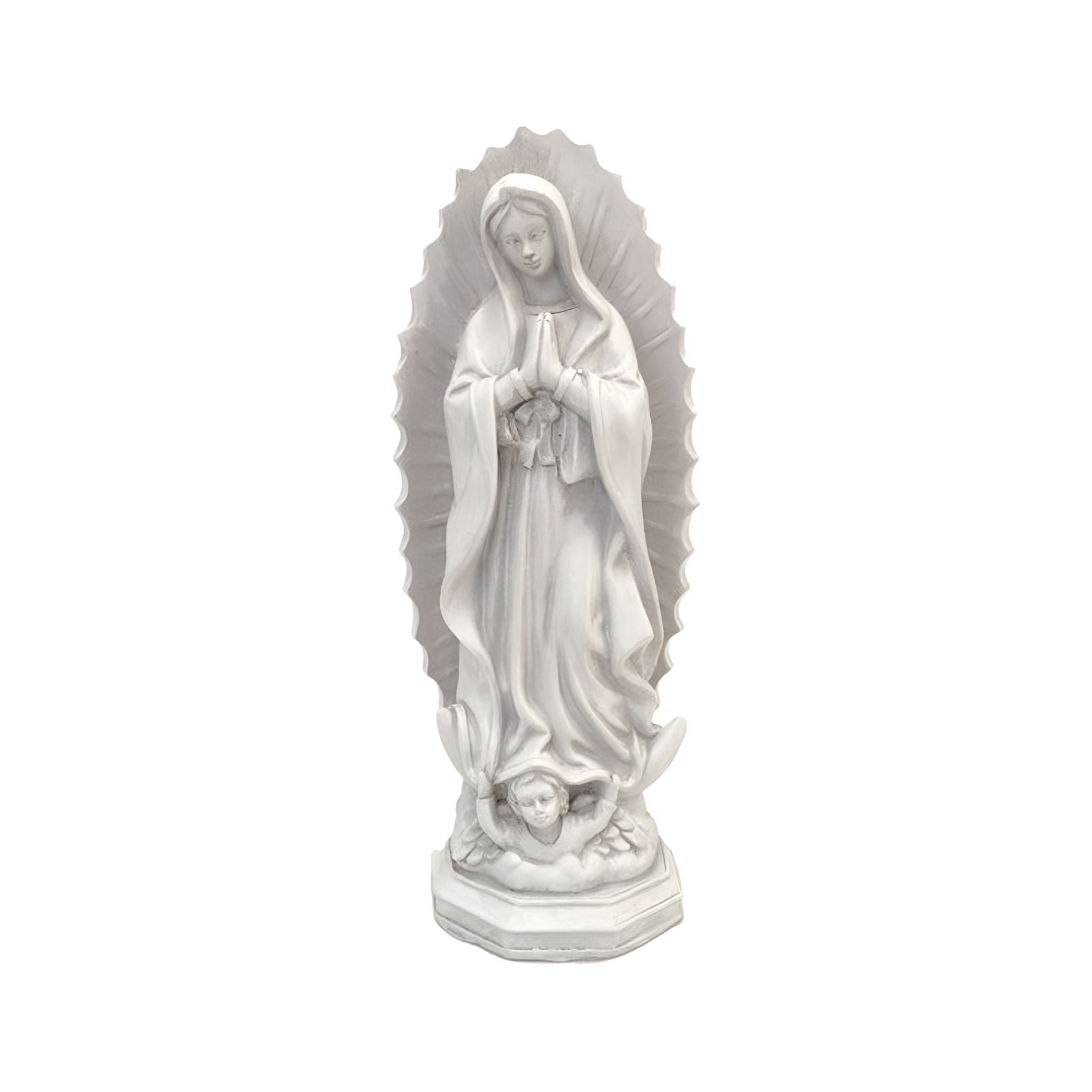 ACDANC Virgin Mary Statue Decoration Vintage Grey,Religious Ornaments ...