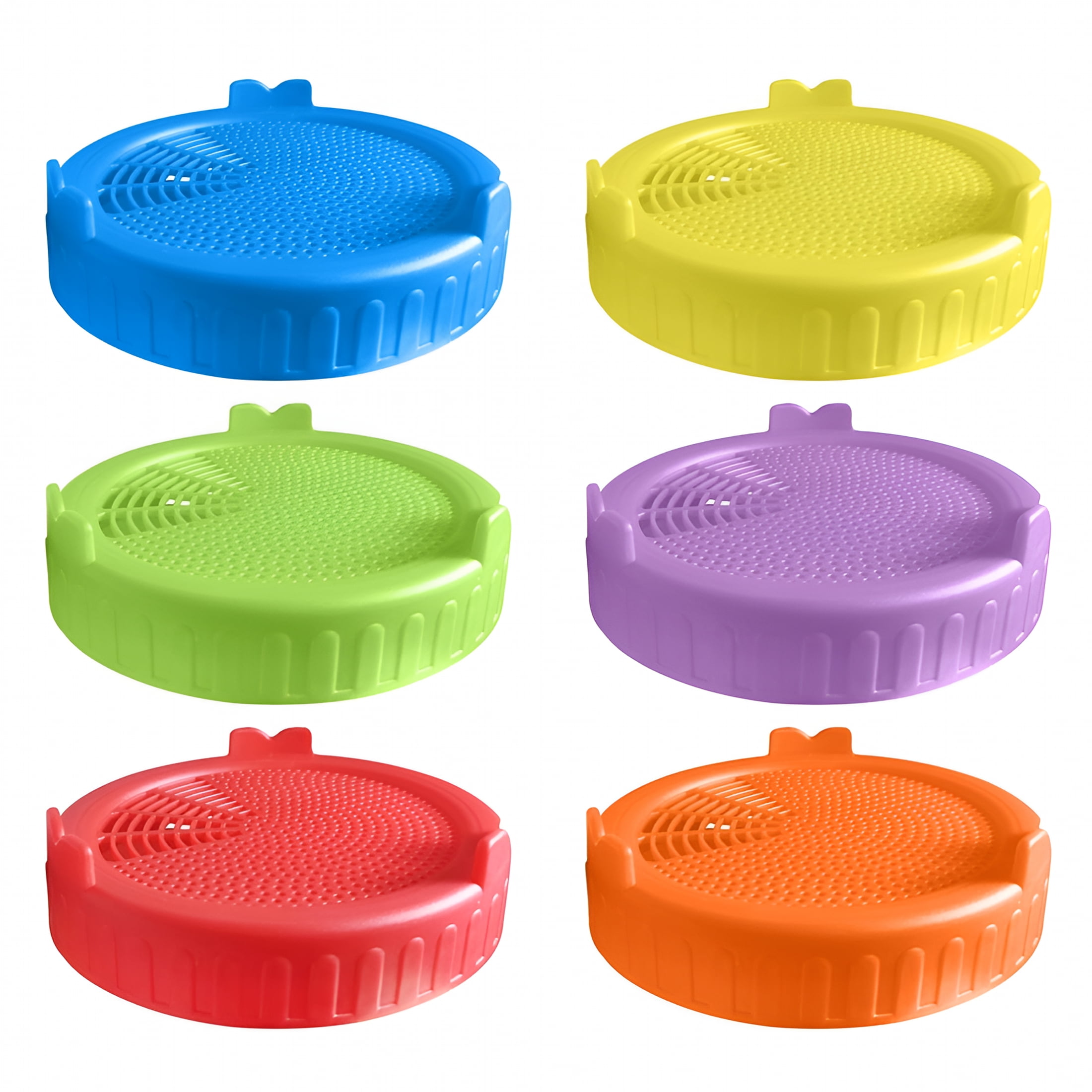 ACDANC Wide Mouth Mason Jar Sprouting Lid Food Grade Mesh Sprout Cover ...