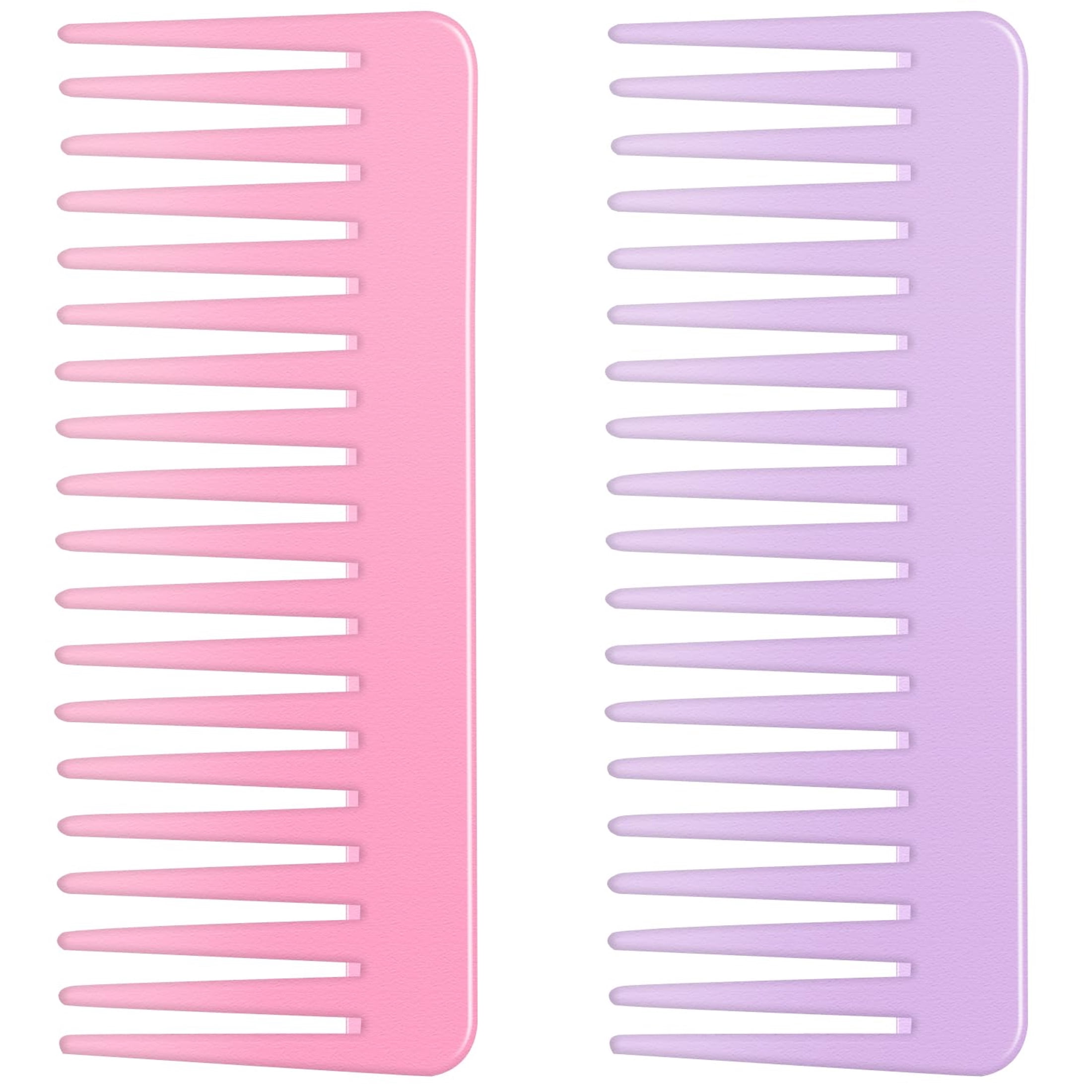 ACDANC Wide Tooth and Large Detangling Comb Set for Long,Curly,Wet Hair ...