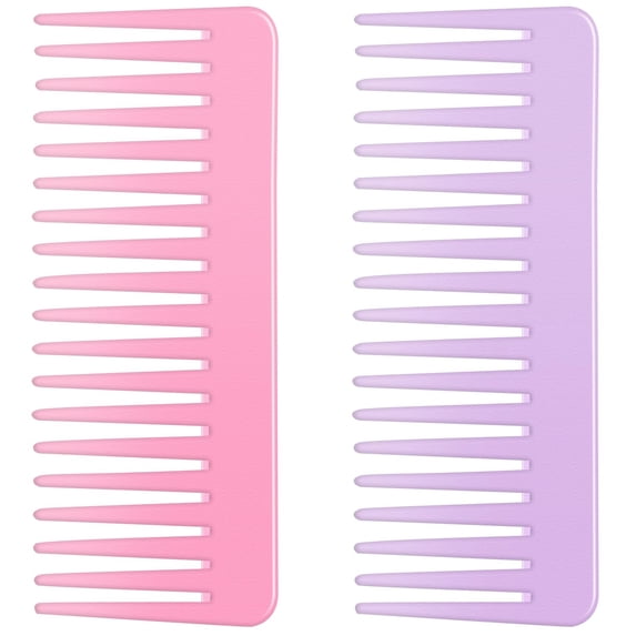 ACDANC Wide Tooth and Large Detangling Comb Set for Long,Curly,Wet Hair ...