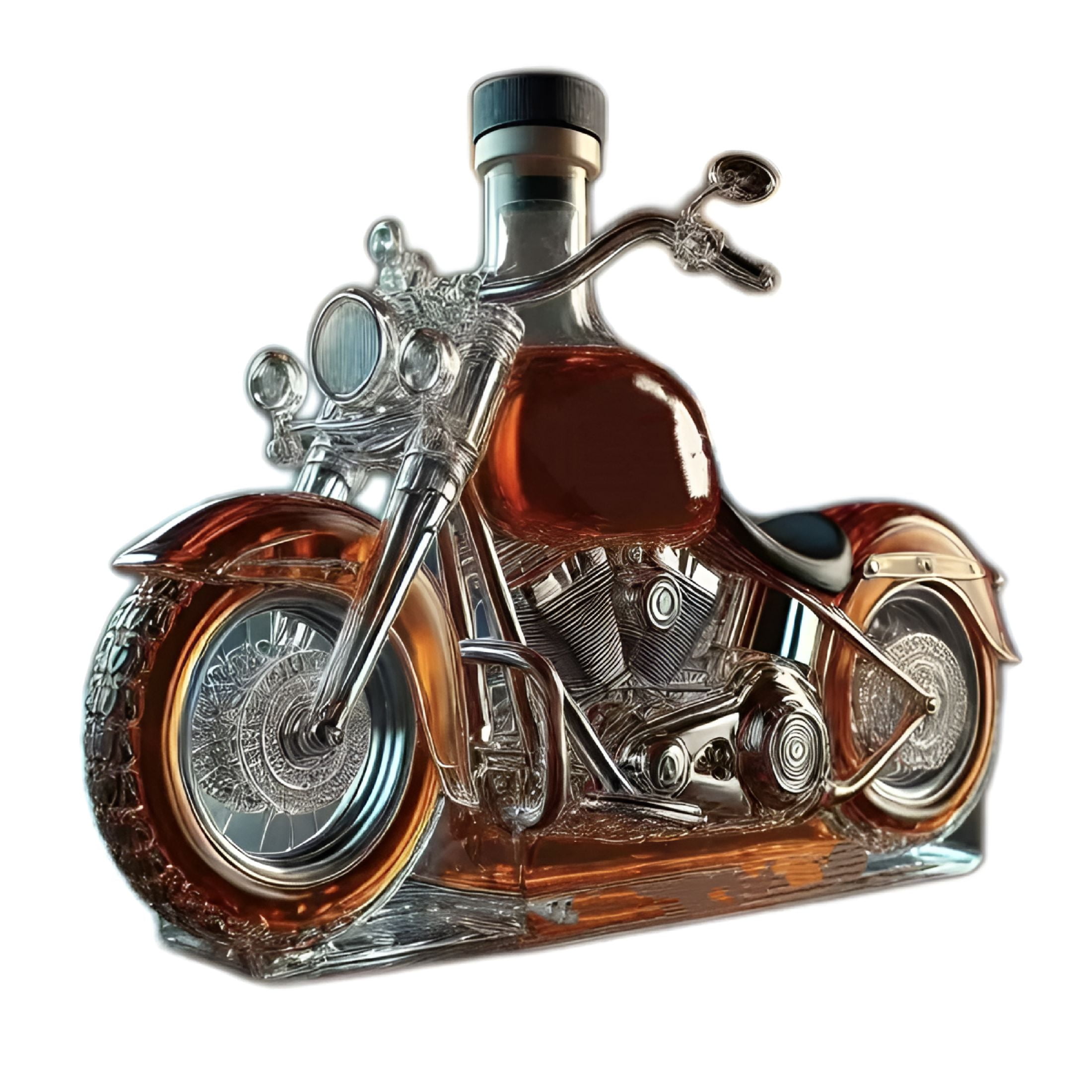 ACDANC Wine Decanter Motorcycle Glass Whisky Decanter Bottles Vintage ...