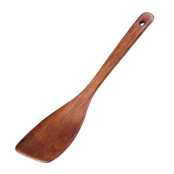 ACDANC Wood Spatula 1PC Heat Resistant Wooden Spatula - Non-Small Wood ...