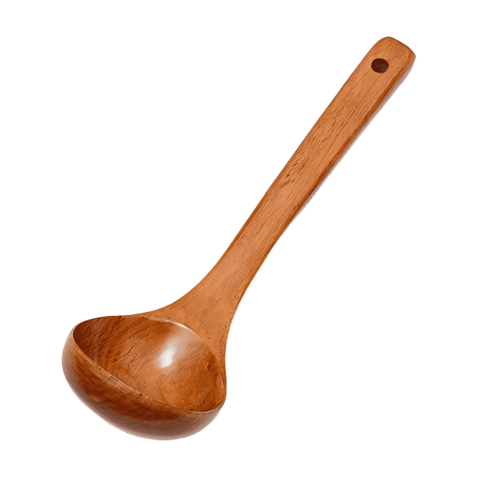 ACDANC Wooden Cooking Utensils,Smooth Surface No Damage to Pots Wooden ...