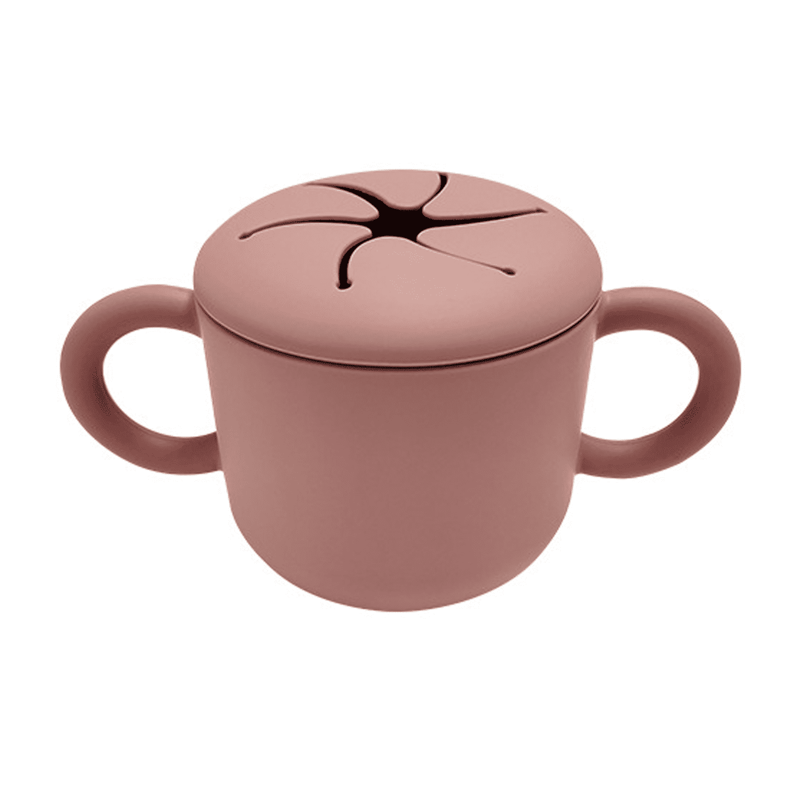 Toddler Snack Containers 8.5 OZ Reusable Silicone Snack Container Box ...