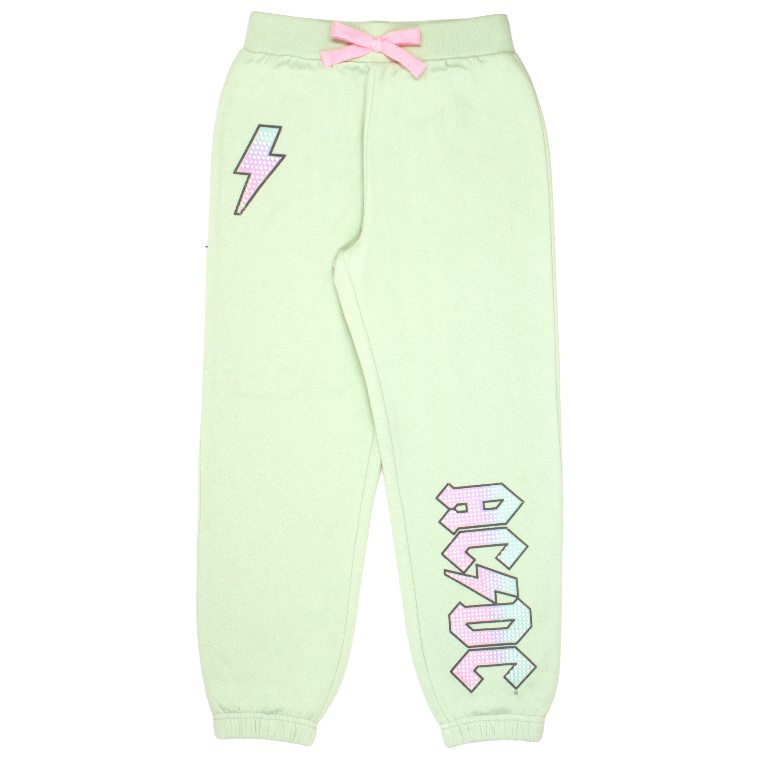 AC/DC Girls’ Graphic Jogger Pants, Sizes 4-16 - Walmart.com