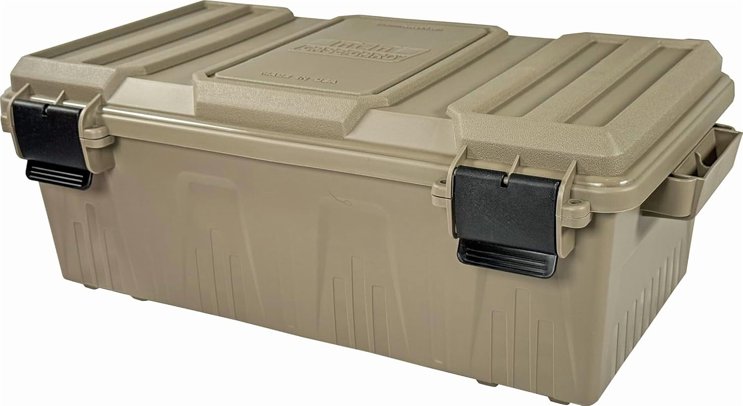 ACDC30 Divided Ammo Crate Utility Box Water Resistant Stackable with ...