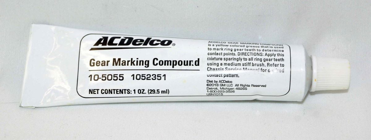 ACDelco 10-5055, Gear Marking Compound, 1 oz Tube - Yellow - Walmart.com