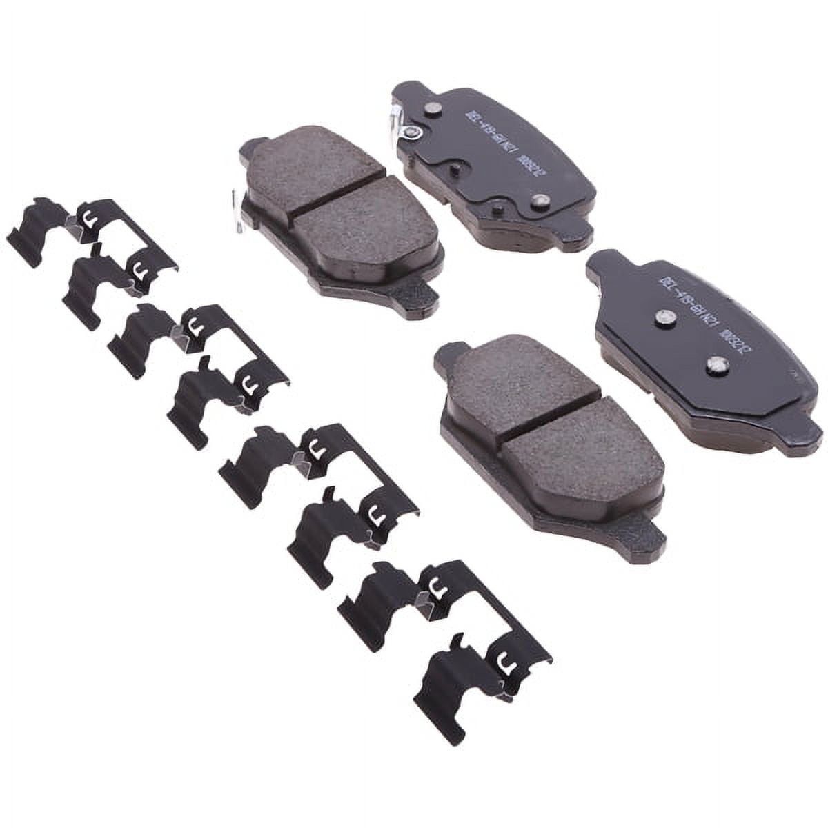 ACDelco 17D2168CH Ceramic Disc Brake Pad Fits select: 2018-2022 ...