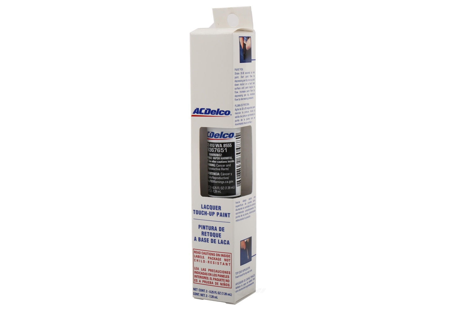 ACDelco 19367651 Black Automotive Touch-Up Paint, 0.5 oz - Walmart.com