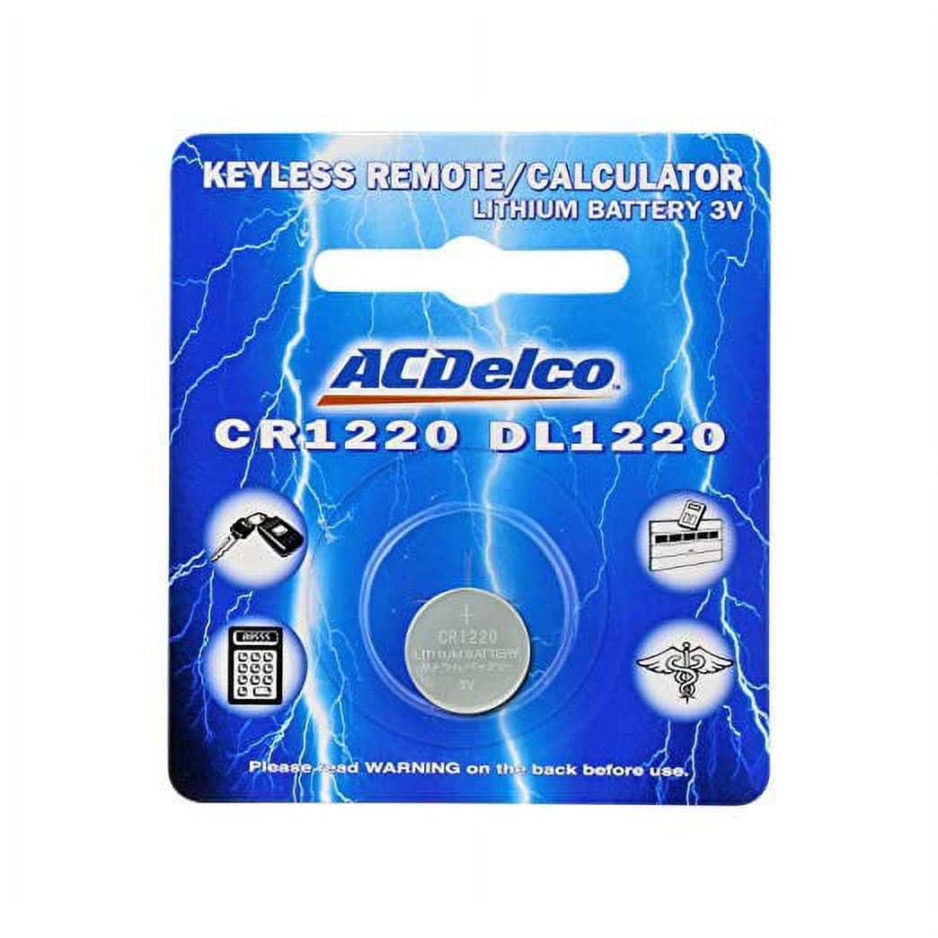 ACDelco 3-Volt High Performance Lithium Watch Button Cell Battery ...