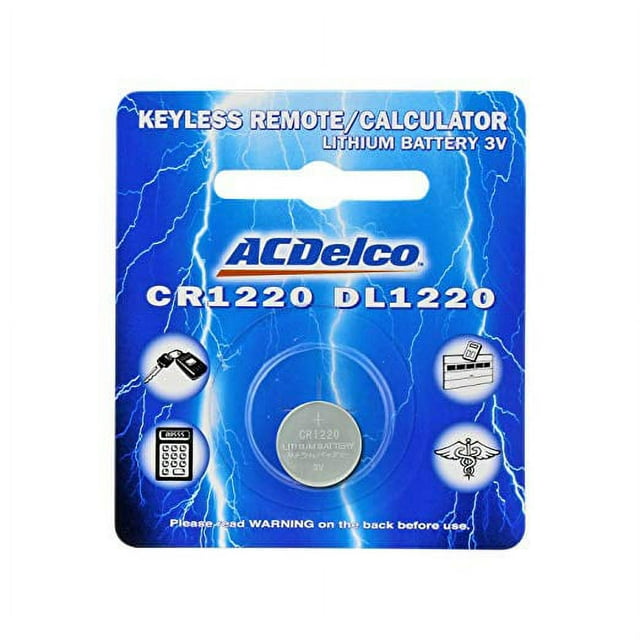 ACDelco 3-Volt High Performance Lithium Watch Button Cell Battery ...
