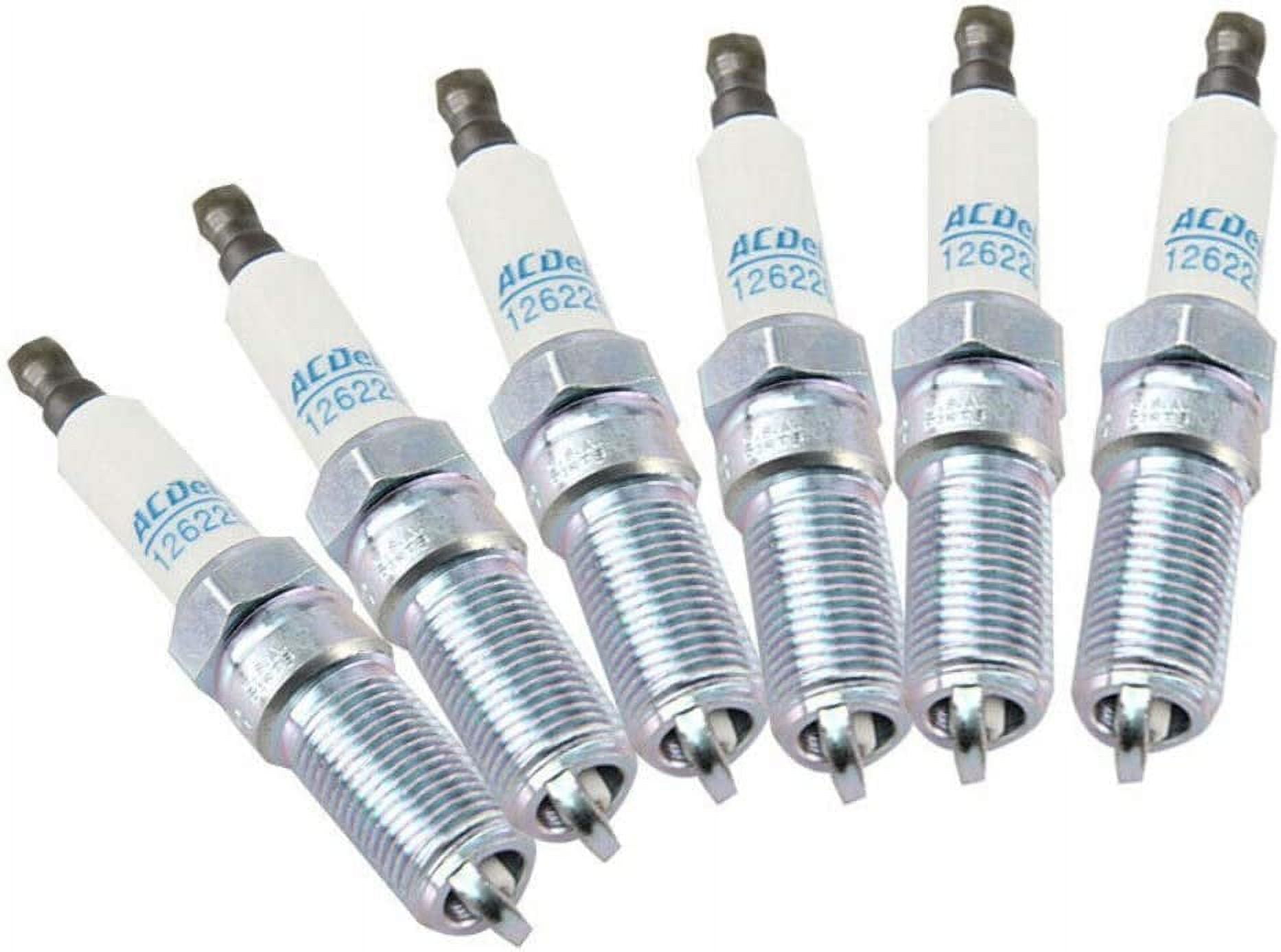 ACDelco OEM Iridium Spark Plug 41-109, 6-Pack for GMC, Chevy, Cadillac ...