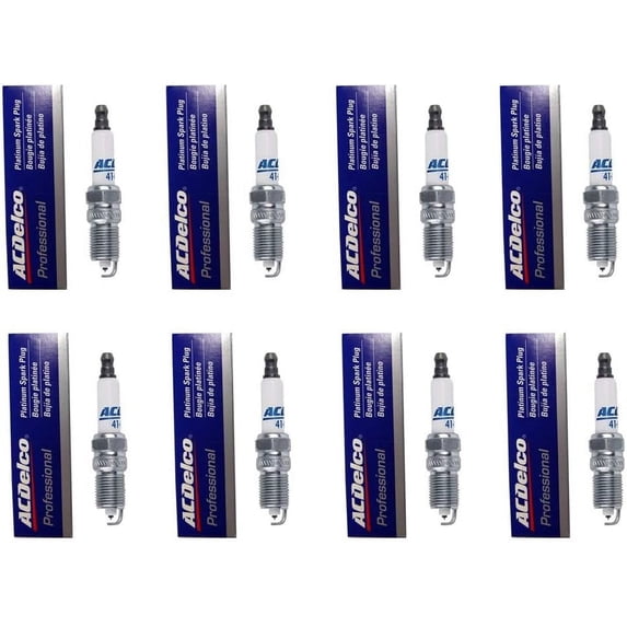 ACDelco 41-962 Professional Platinum Spark Plug, (8) - Walmart.com