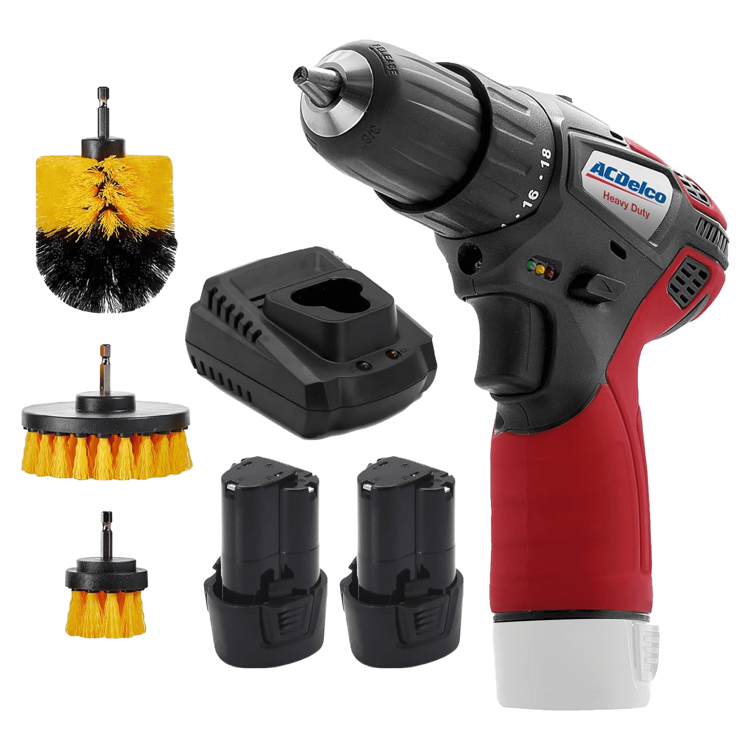 ACDelco ARD12119PSB 12V Cordless Li-ion 3/8” 265 In-lbs. 2 Speed ...