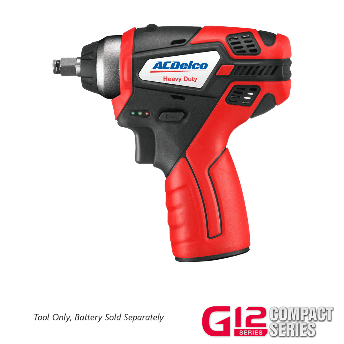 ACDelco, Impact Wrench, ARI12104T 12V 3/8 inch Cordless, 90 ft-lbs ...