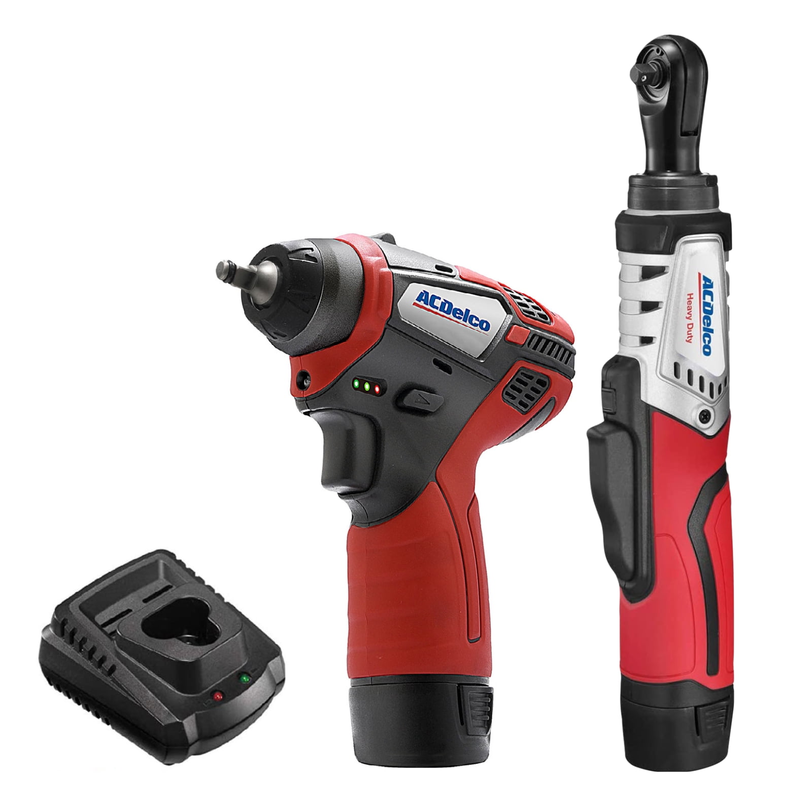 ACDelco ARW12102-K7 G12 Cordless 1/4" Brushless Ratchet & Impact Wrench ...