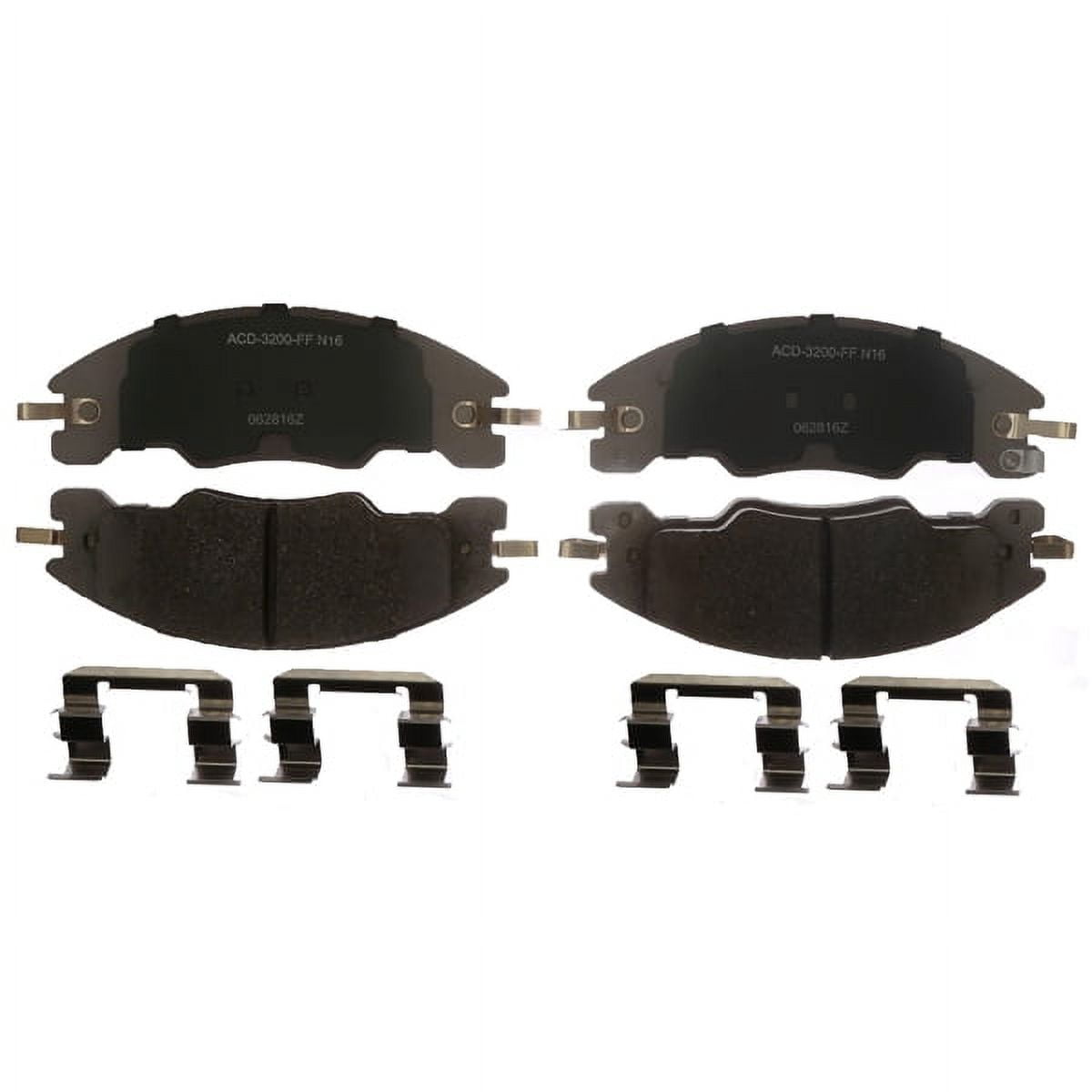 ACDelco Front Brake Pad Set - Walmart.com