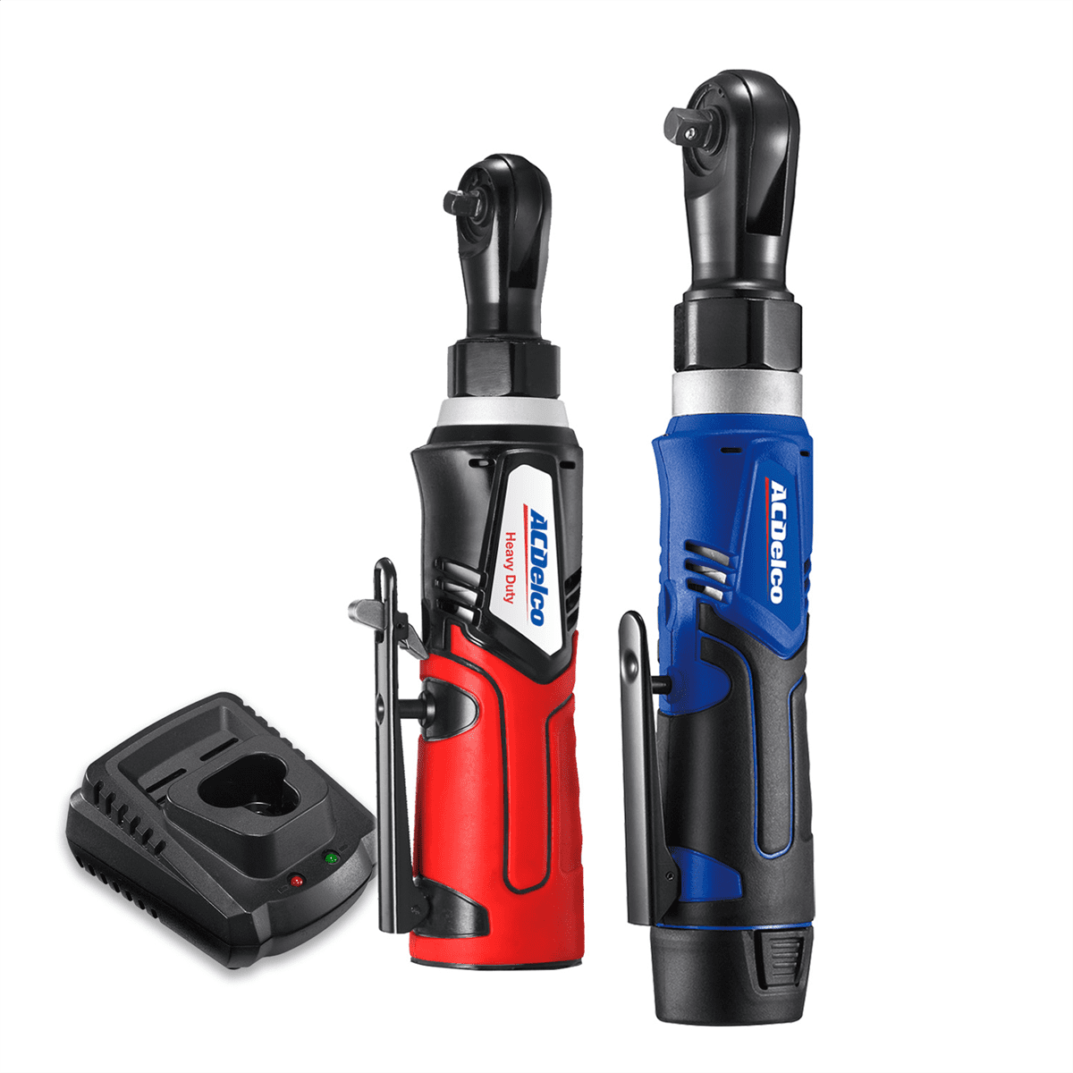 ACDelco G12 Series 12V Li-ion Compact Power Tool Kit, ¼” & 3/8” Ratchet ...
