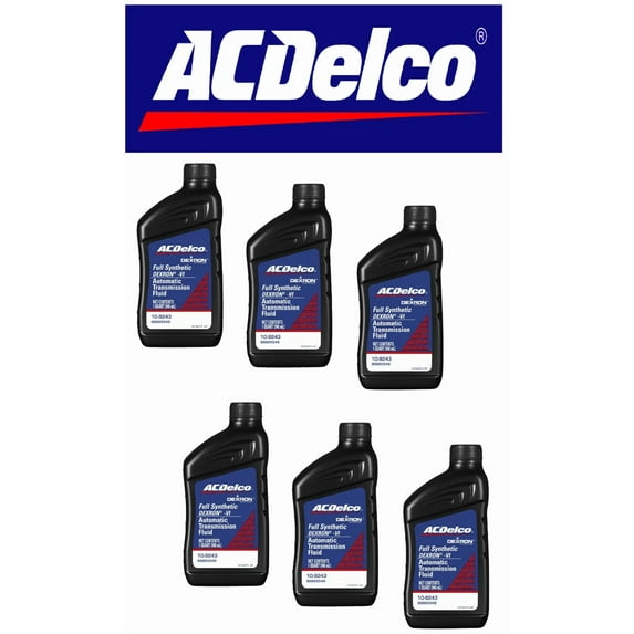 ACDelco GM Dexron VI Full Synthetic Automatic Transmission Fluid 1 ...