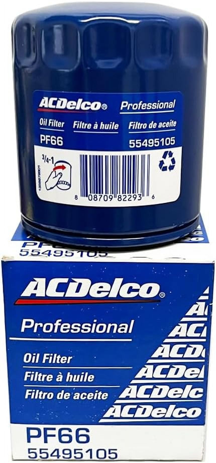 ACDelco GM Original Equipment PF66 Engine Oil Filter - Walmart.com