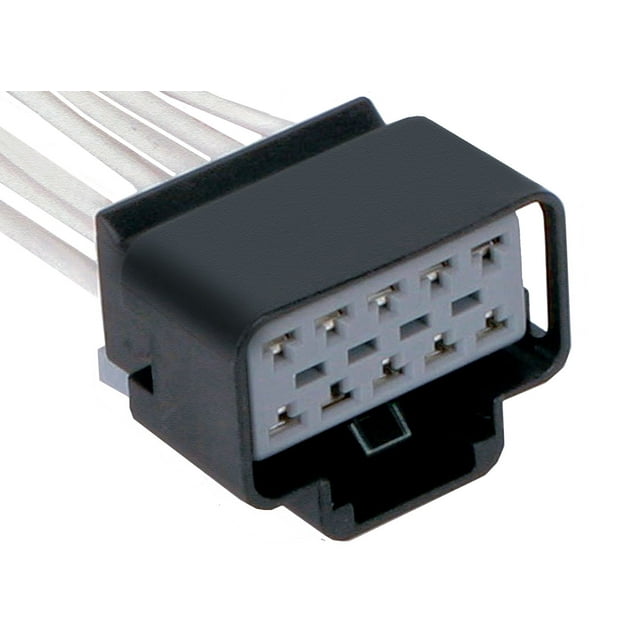 ACDelco GM Original Equipment PT1364 10-Way Female Black Multi-Purpose ...