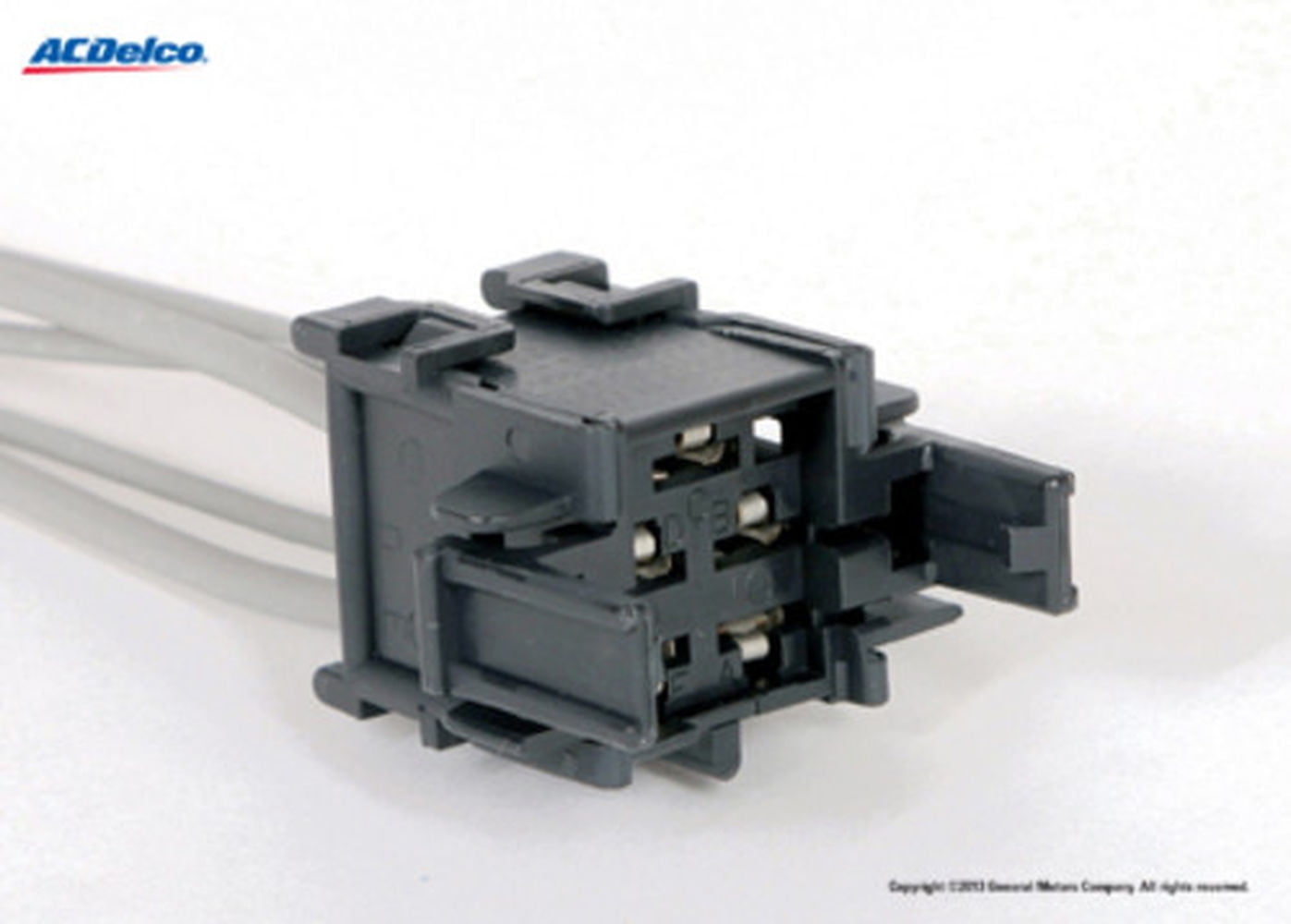 ACDelco GM Original Equipment PT344 5-Way Female Black Multi-Purpose ...