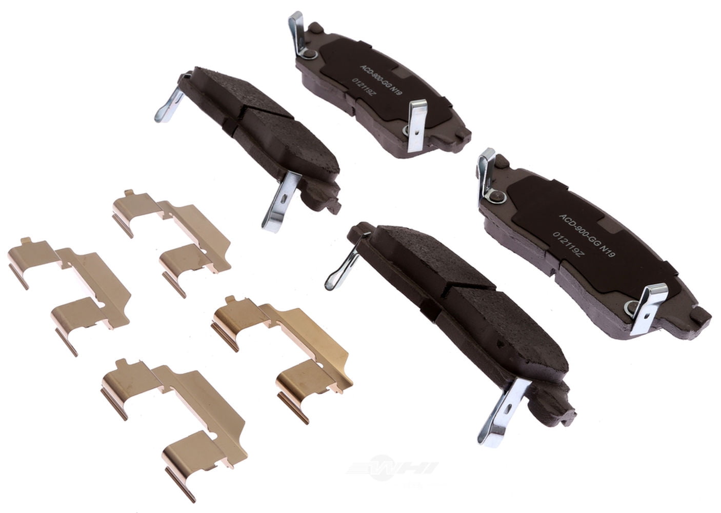ACDelco Gold Performance Ceramic Brake Pad Set, w/ Hardware Fits select ...