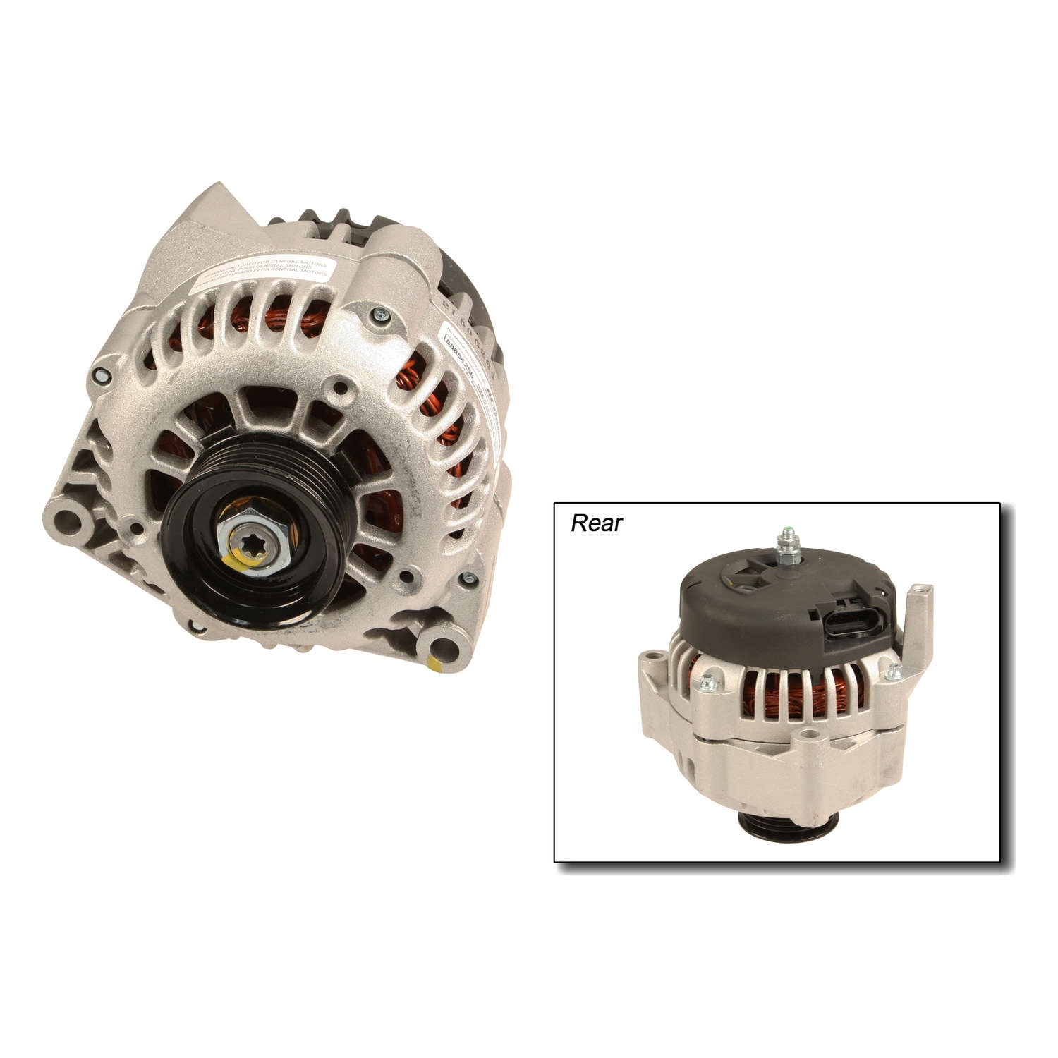 ACDelco Gold Remanufactured Alternator - Fits Chevrolet Silverado ...