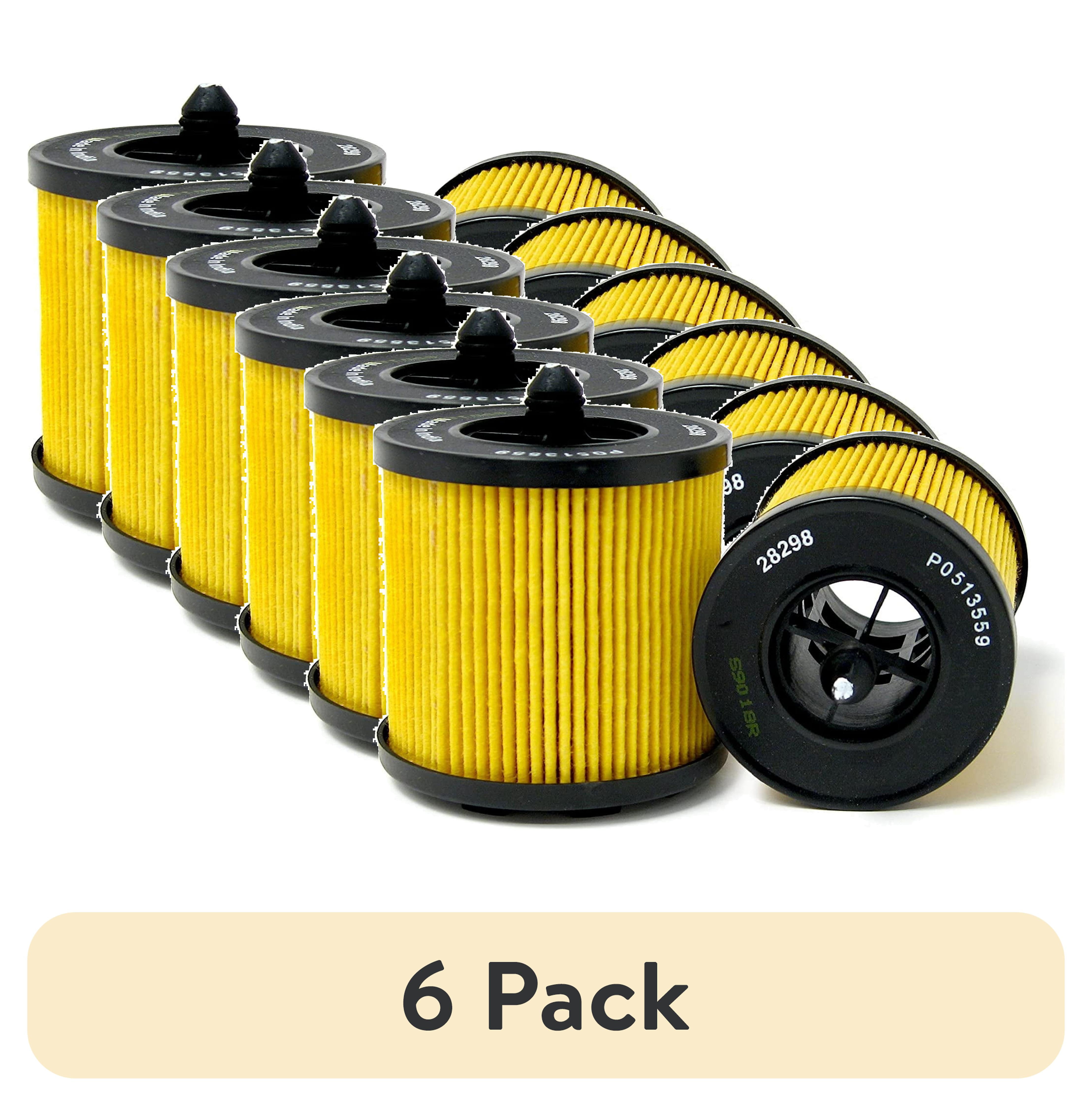 (6 pack) ACDelco PF457G Engine Oil Filter Fits select: 2010-2017 ...