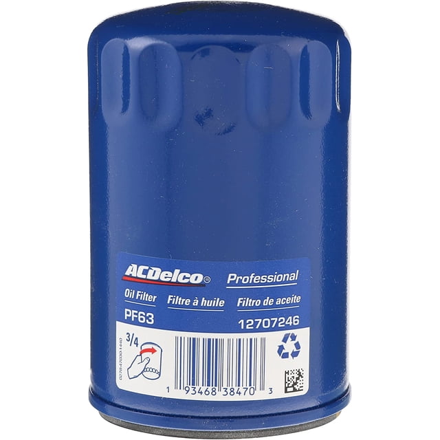 ACDelco Original Equipment PF63 Professional Engine Oil Filter 4.78 ...
