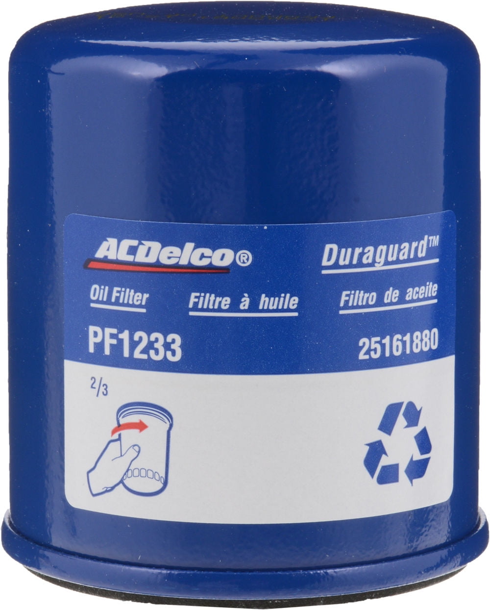 ACDelco PF1233 Engine Oil Filter Fits select: 2020-2023 TOYOTA RAV4 ...