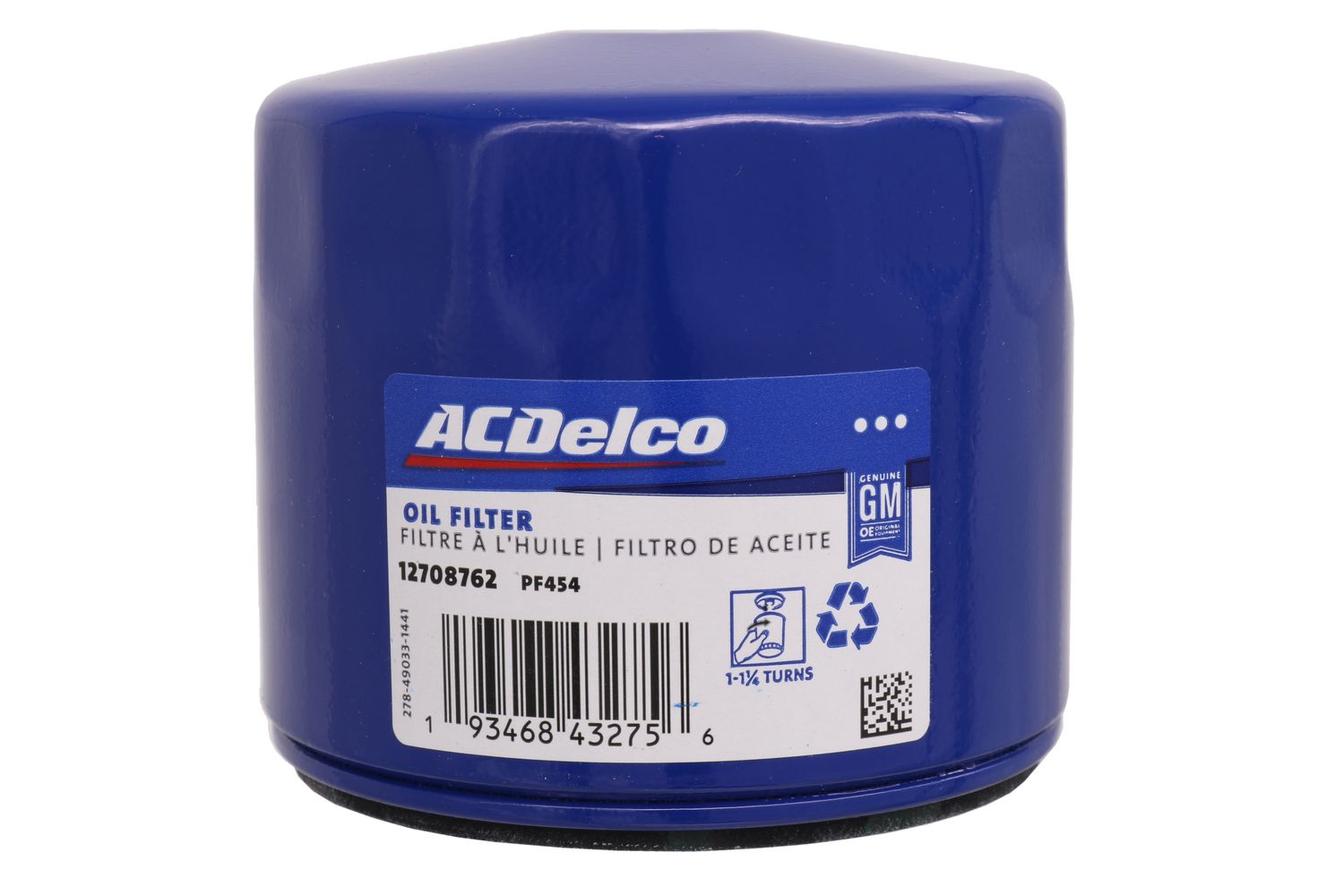 ACDelco PF454 Engine Oil Filter Fits select: 1968-1997 CHEVROLET CAMARO ...